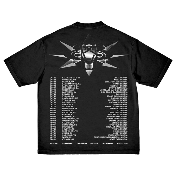 Opium Antagonist Tour 2.0 T-Shirt - ANTAGONIST 2.0 TOUR